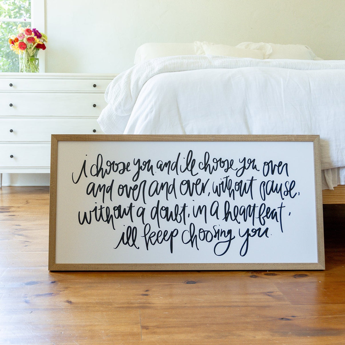 I Choose You Sign | Smallwoods