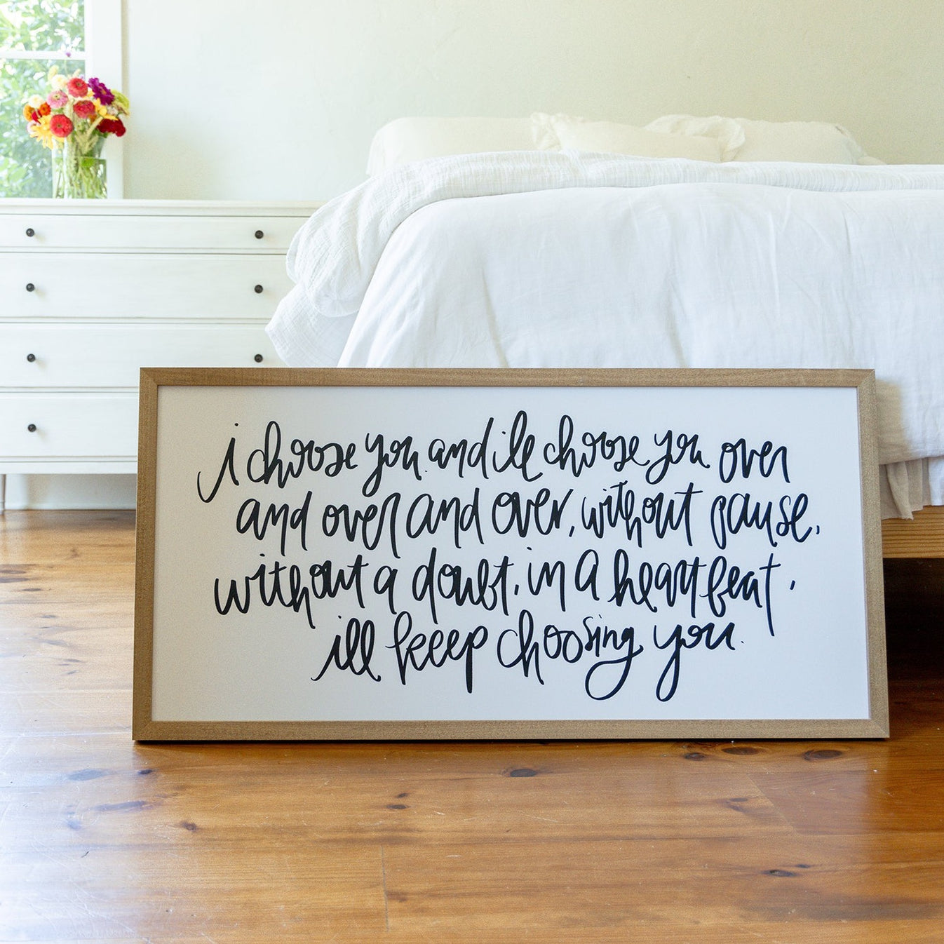 I Choose You Sign | Smallwoods