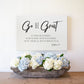 Go Be Great Sign | Smallwoods