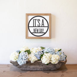 It's A New Day Wood Sign | Smallwoods