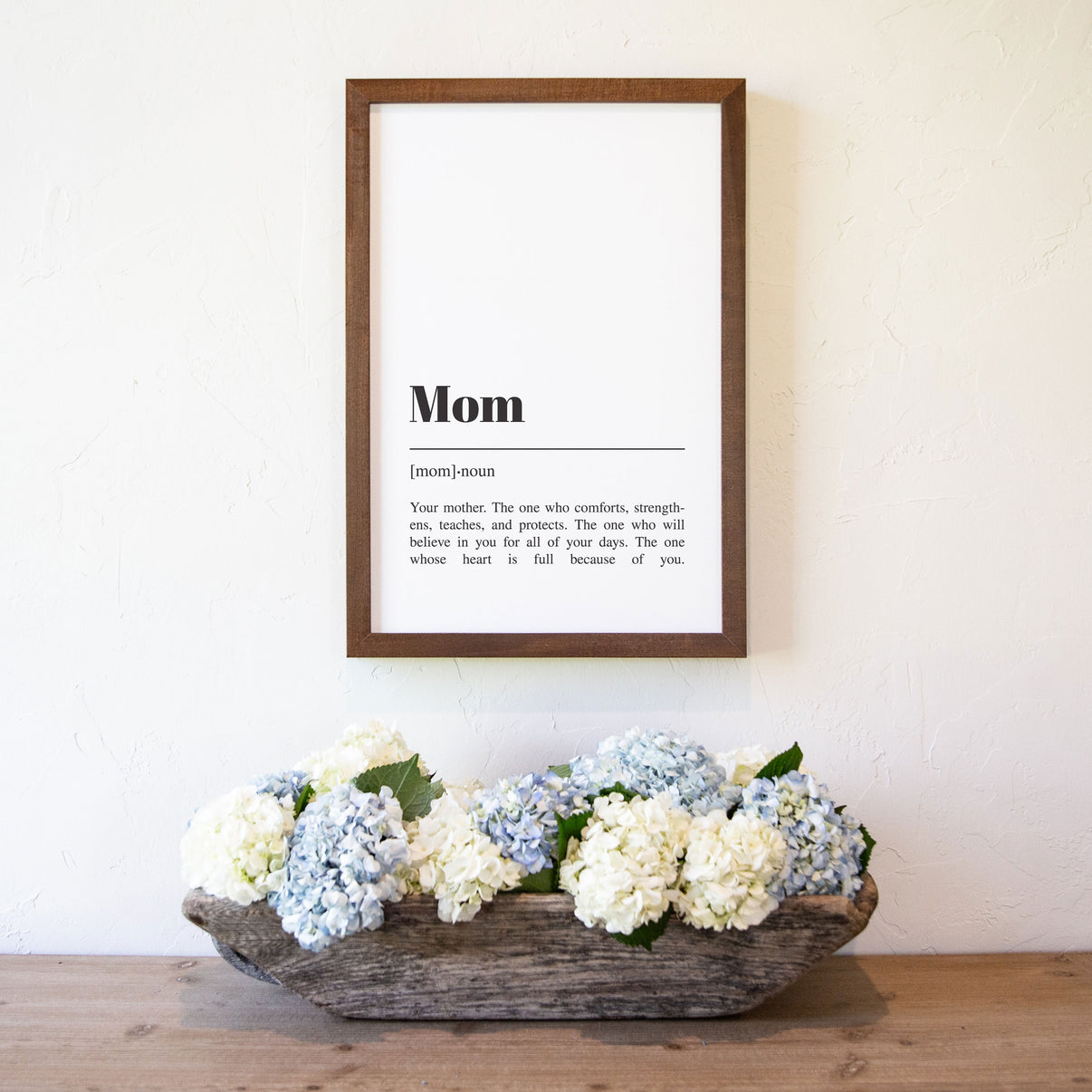 Mom Word Art Sign – Smallwoods