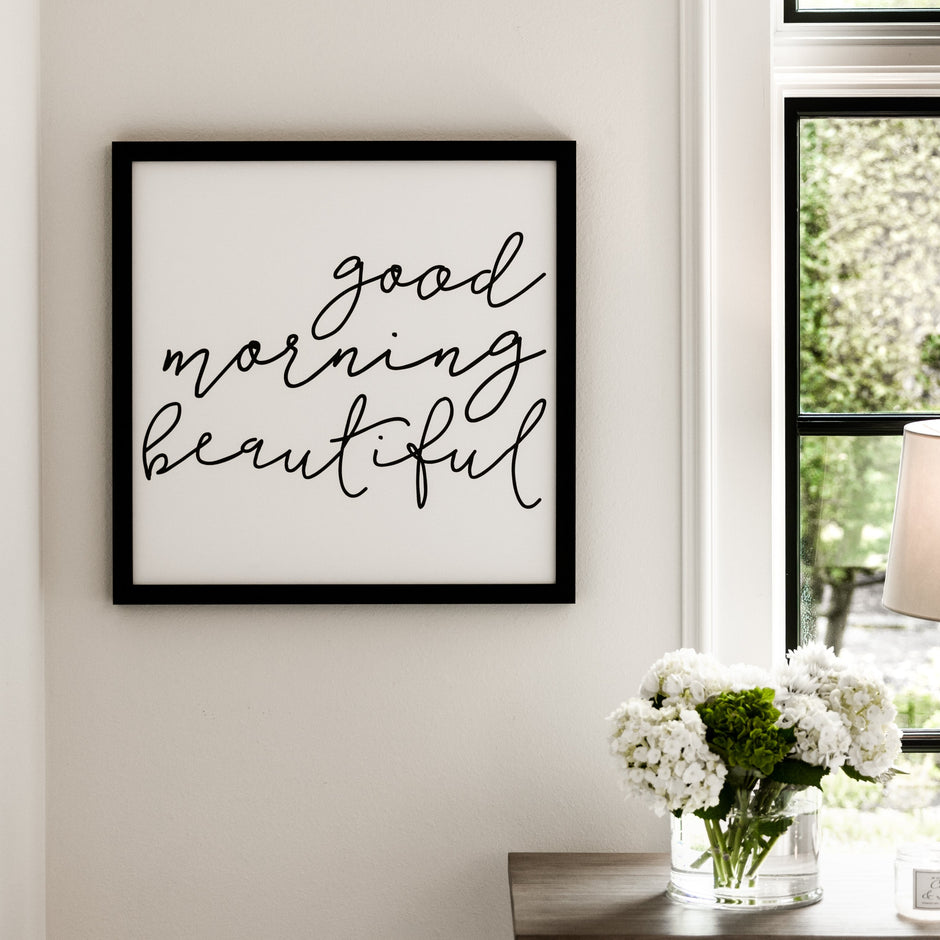 Wood Framed Word Art Wall Decor | Smallwoods