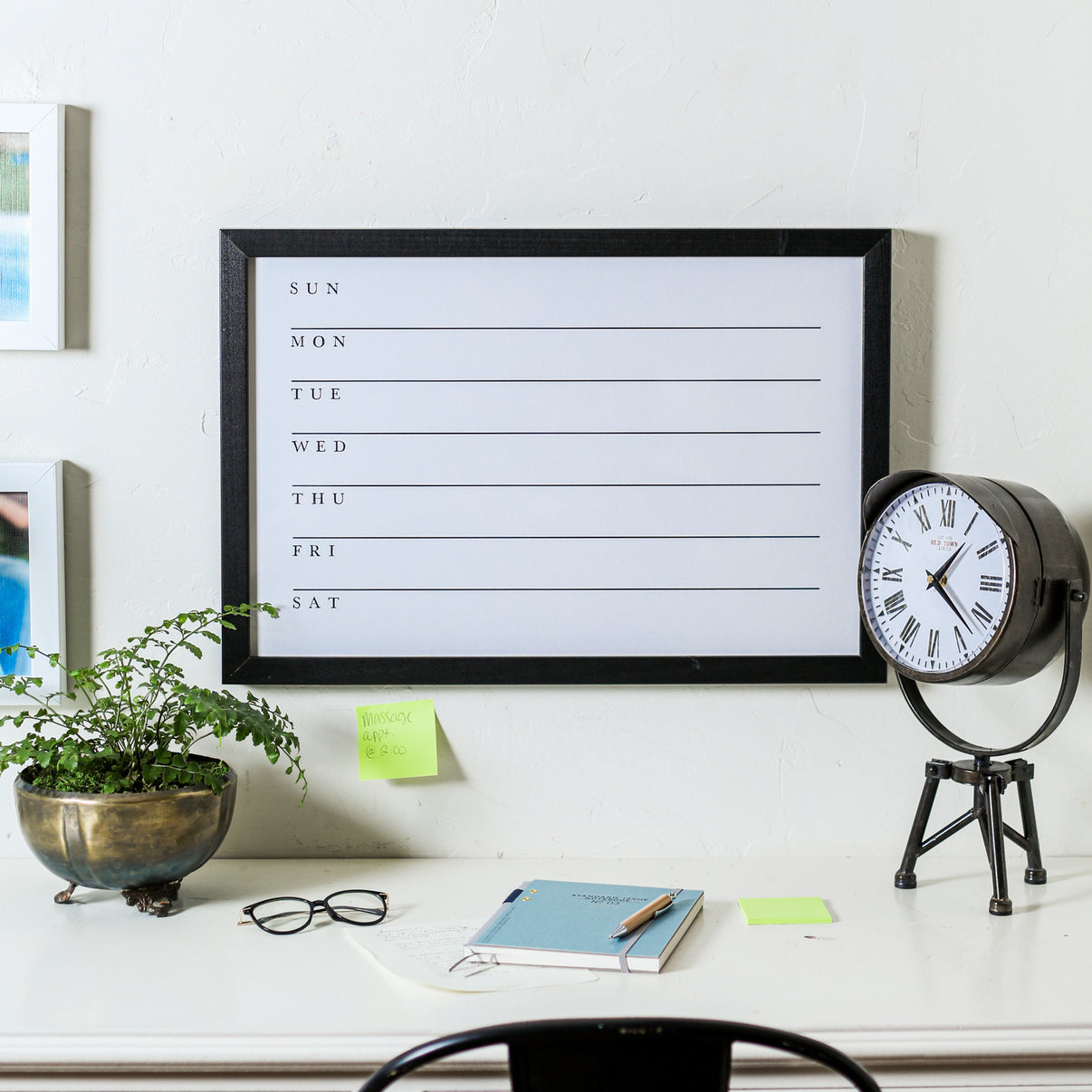 Dry Erase Weekly Calendar Planner | Smallwoods