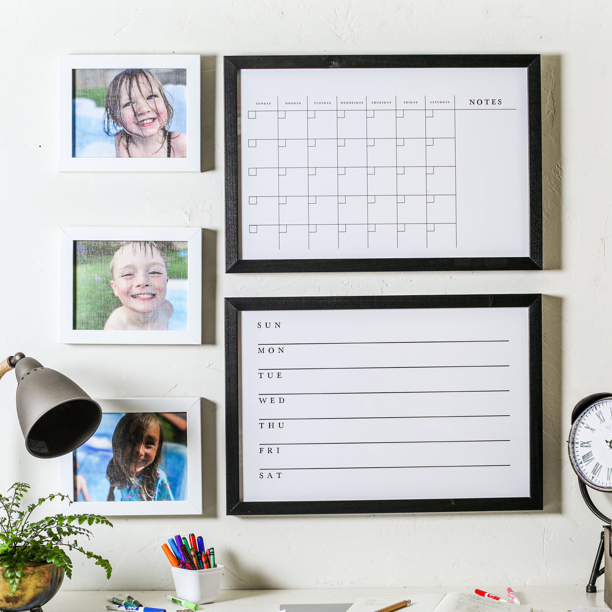 Dry Erase Two Medium Calendar Bundle | Smallwoods
