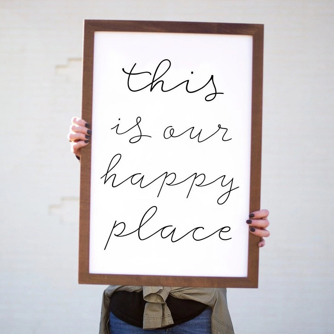 Wood Framed Pictures & Canvas Signs | Smallwoods