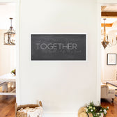 Together They Built A Life They Loved Sign | Smallwoods